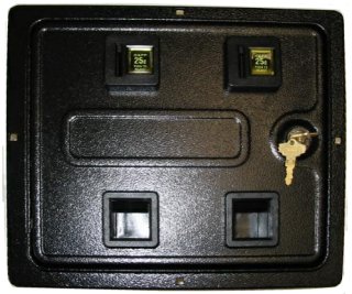 MikesArcade.com - Coin Door - Double Slot