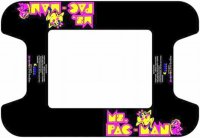 MikesArcade.com - Ms. Pac Cocktail Underlay Artwork