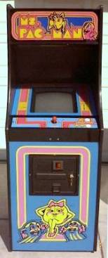 New Midway Ms. Pac-man Cabinet