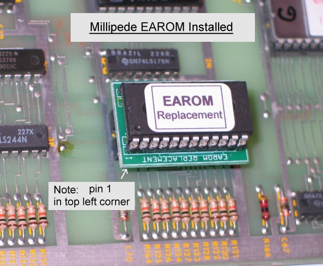 Millipede EAROM replacement - Install Guide