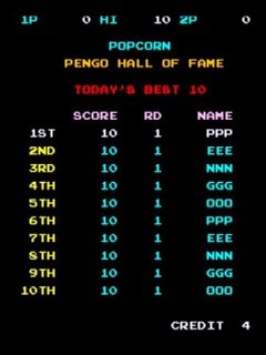 Pengo High Score Save & Enhancement Pack